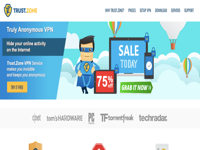 TrustZone Review - VPNReviewz.com