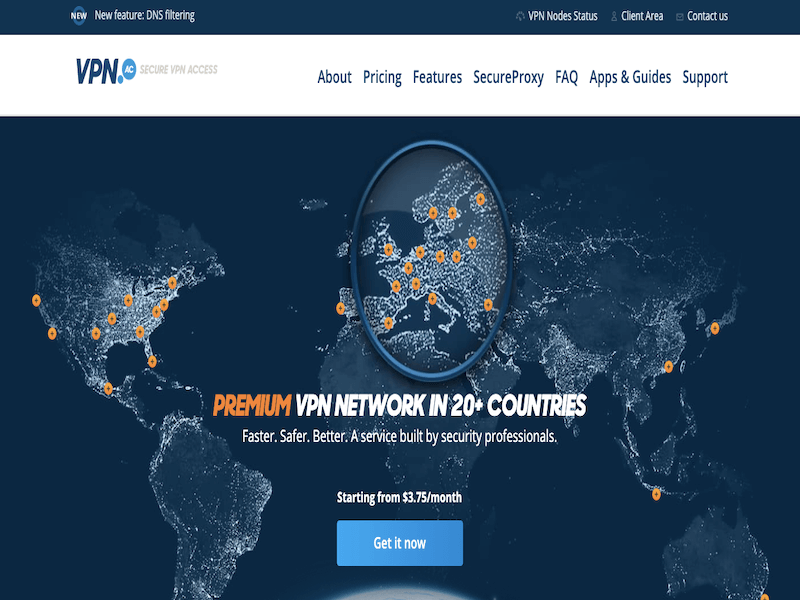 VPN.ac Review - VPNReviewz – Is VPNac the best